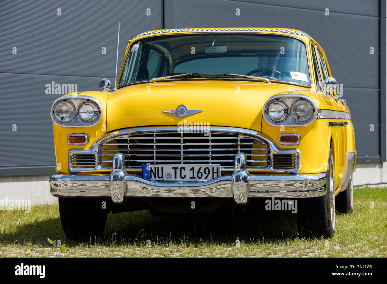 Iconic american checker taxi cab High Resolution Stock Photography and ...