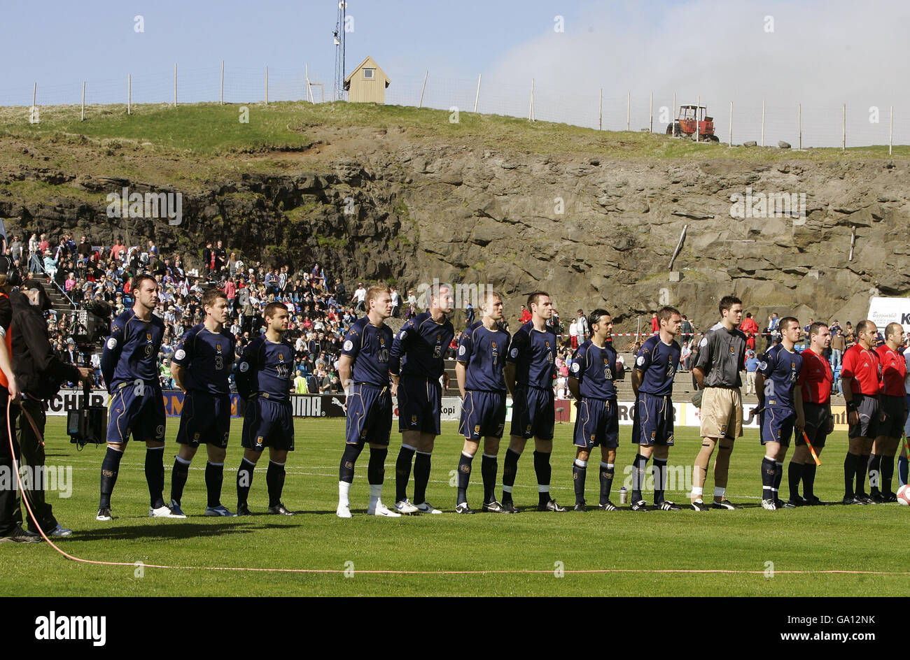 Soccer - Euro 2008 Qualifying - Group B - Faroe Island v Scotland ...