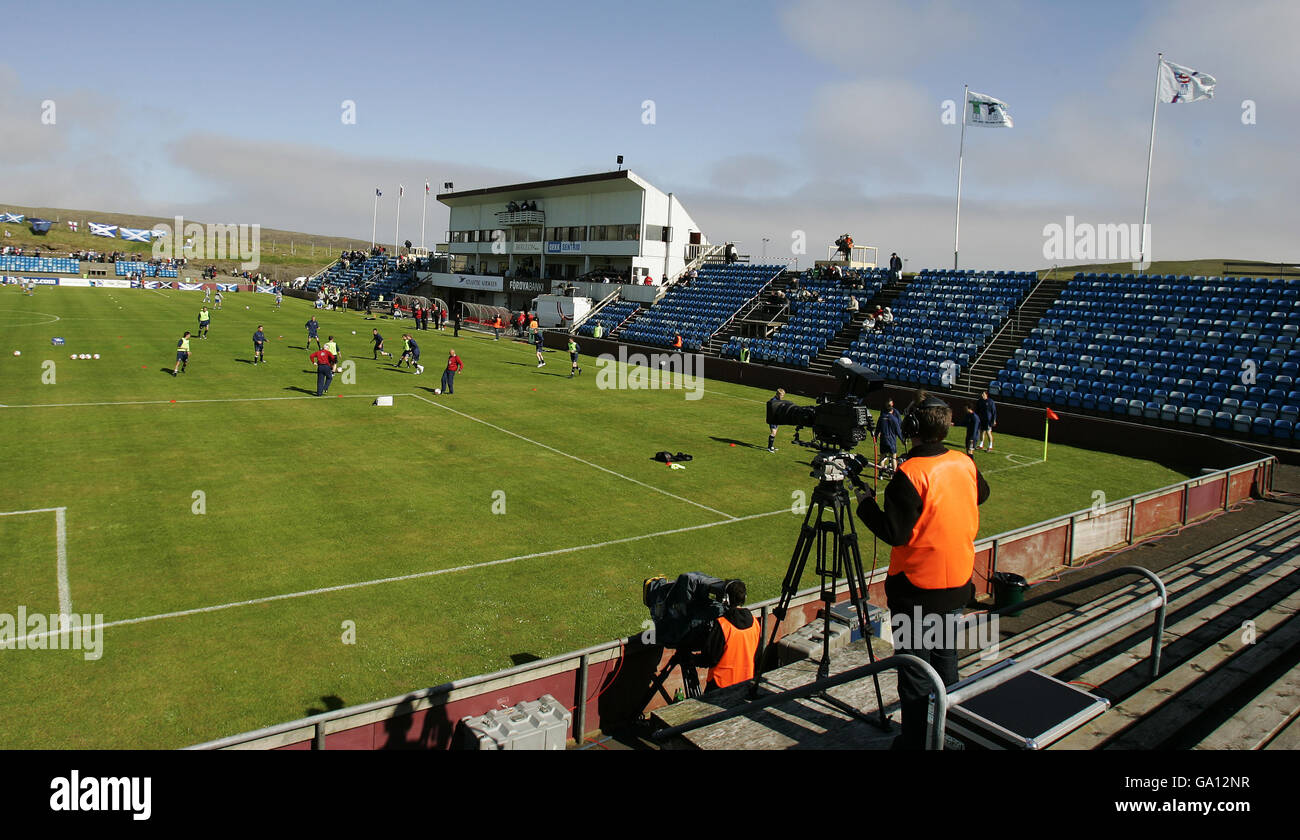 Soccer - Euro 2008 Qualifying - Group B - Faroe Island v Scotland ...