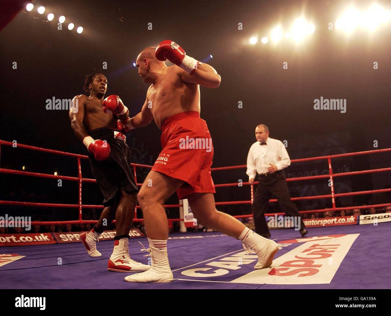 Boxing - Heavyweight Bout - Audley Harrison v Piotr Jurczyk. Audley ...