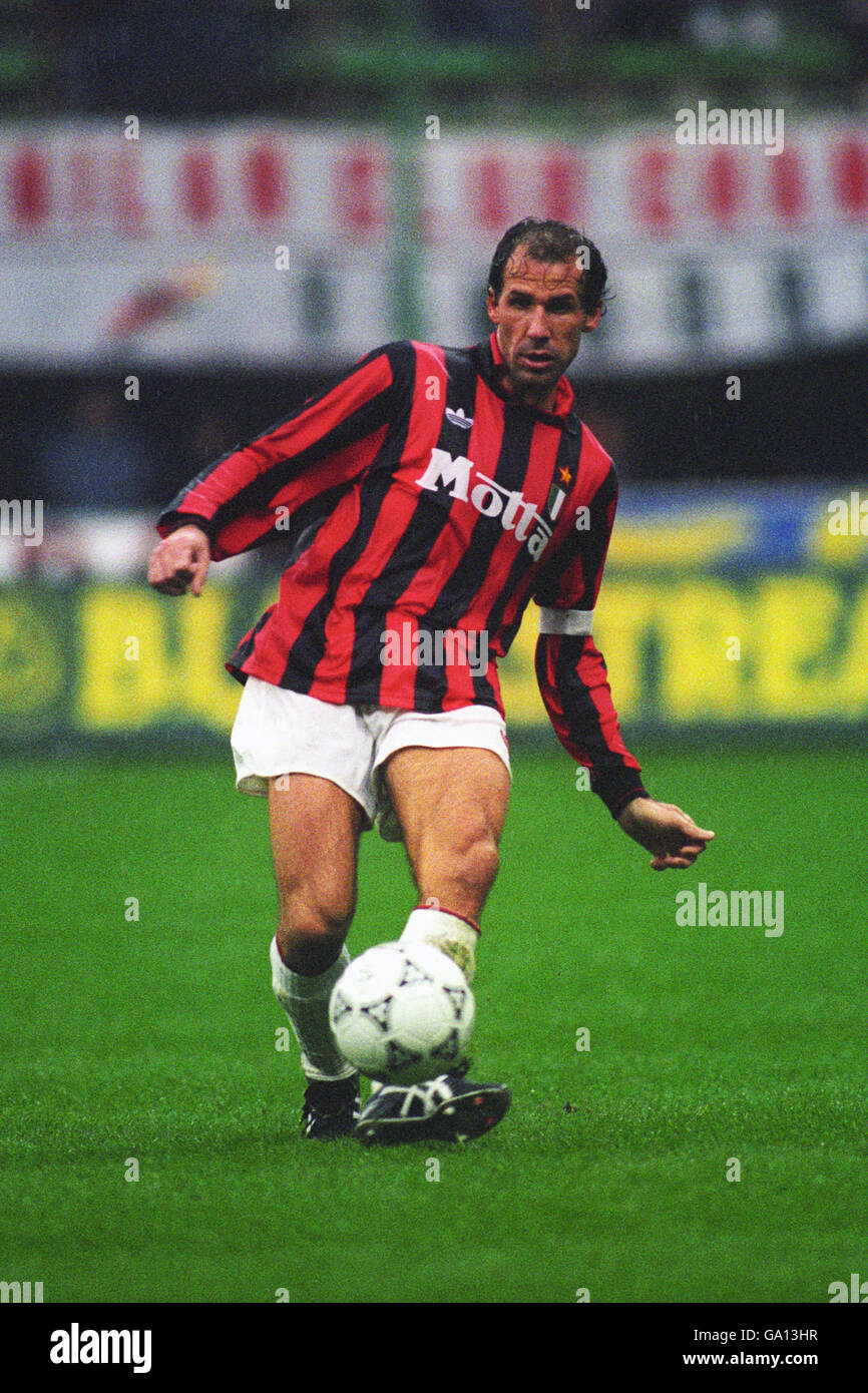 Italian Soccer - Serie A - AC Milan v Torino - San Siro. FRANCO BARESI ...