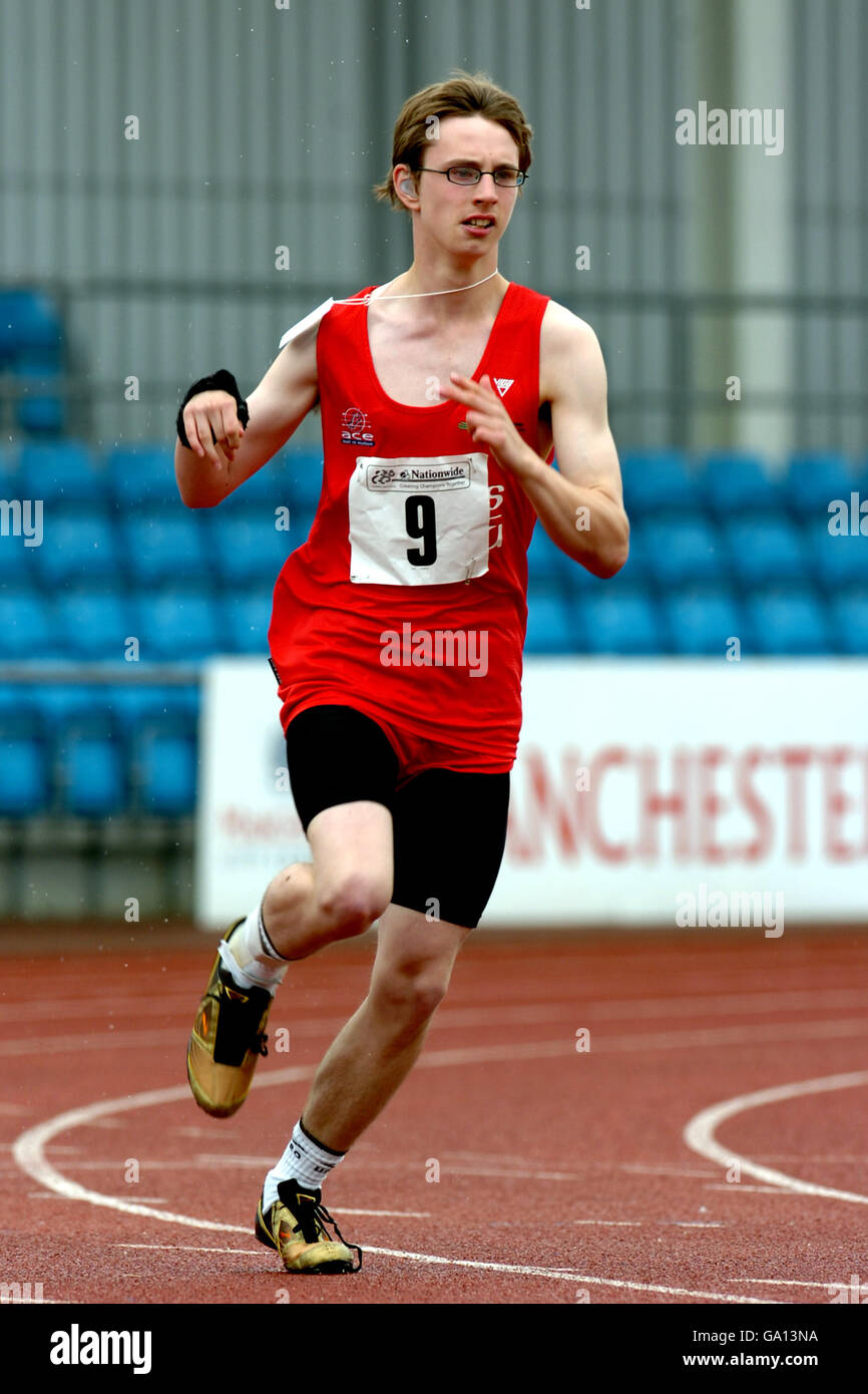 Britain's Sam Bateman in action in the men's 200m class 37 Stock Photo ...