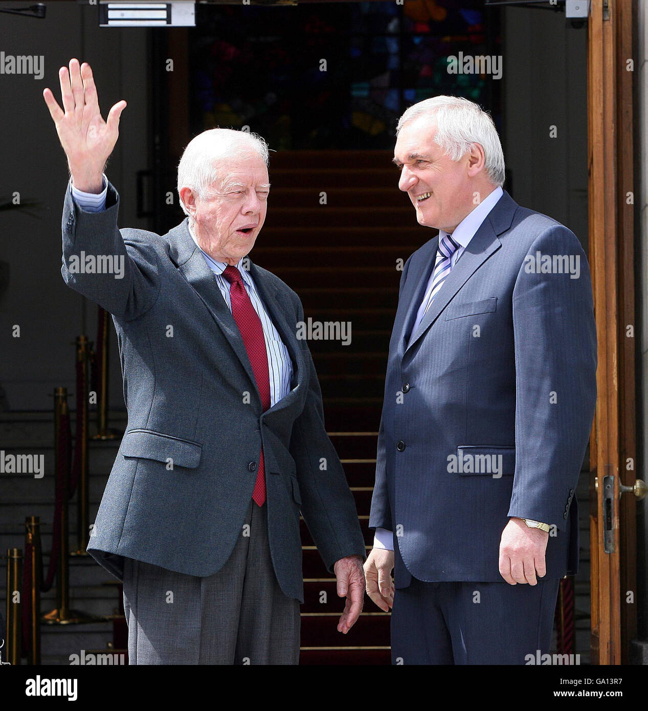 Jimmy carter waving hi-res stock photography and images - Alamy