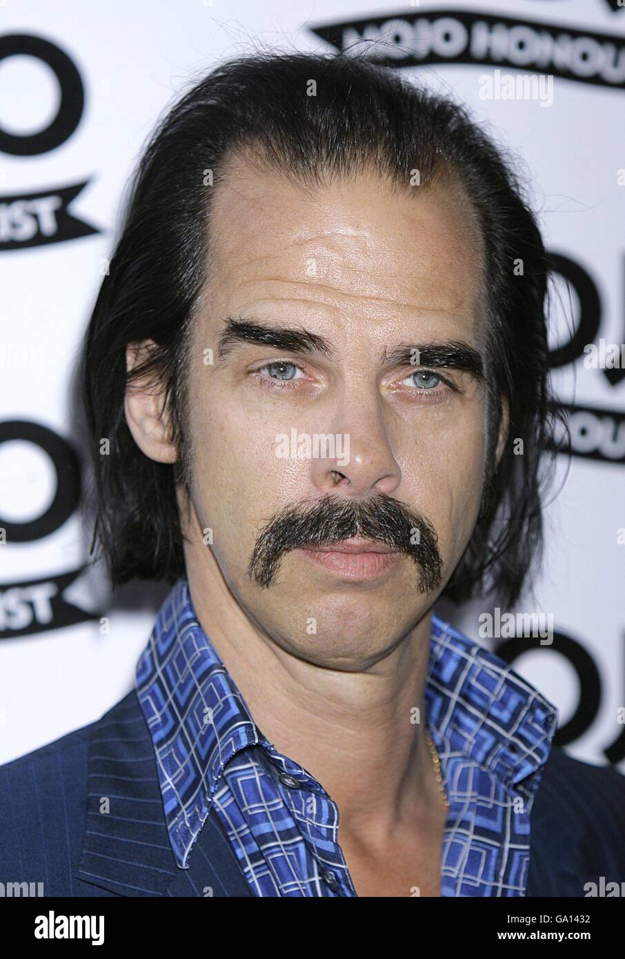 The Mojo Honours List Award Ceremony - London. Nick Cave arrives for ...