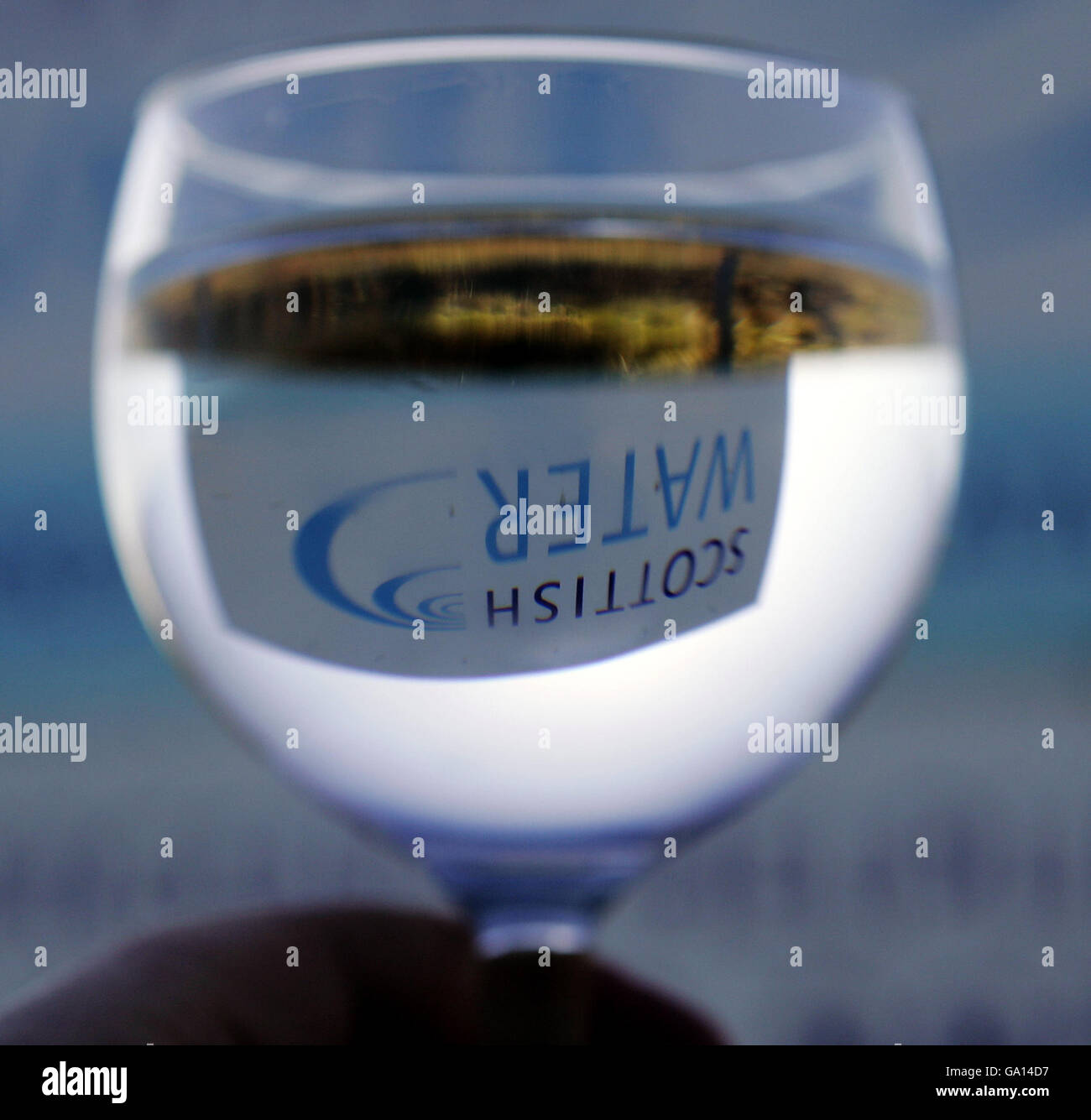 Scottish Water Feature Stock Photo - Alamy