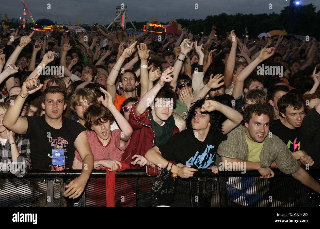 Daft Punk Concert Crowd