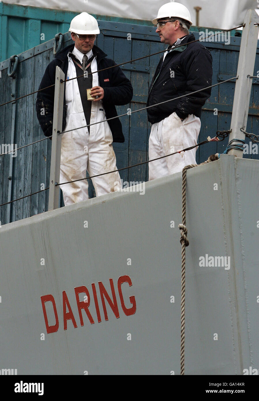 HMS Daring Feature Stock Photo - Alamy