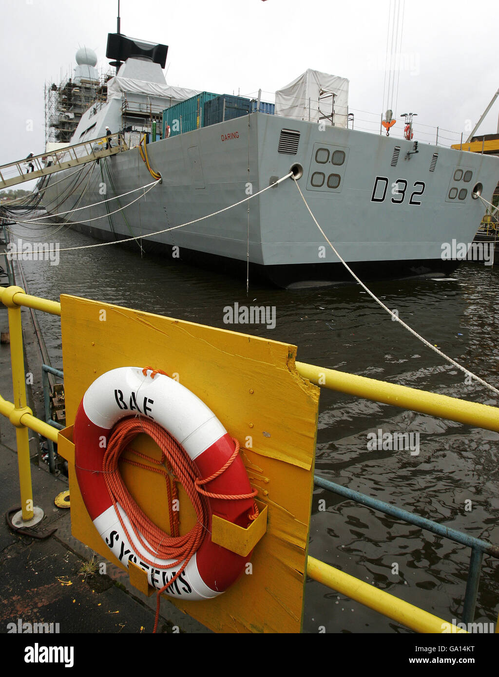 BAE Systems workers working on the worlds most advanced warship in the ...