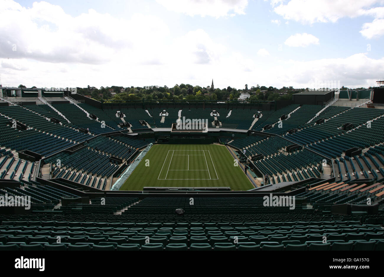 Tennis - Wimbledon Feature - All England Club Stock Photo - Alamy