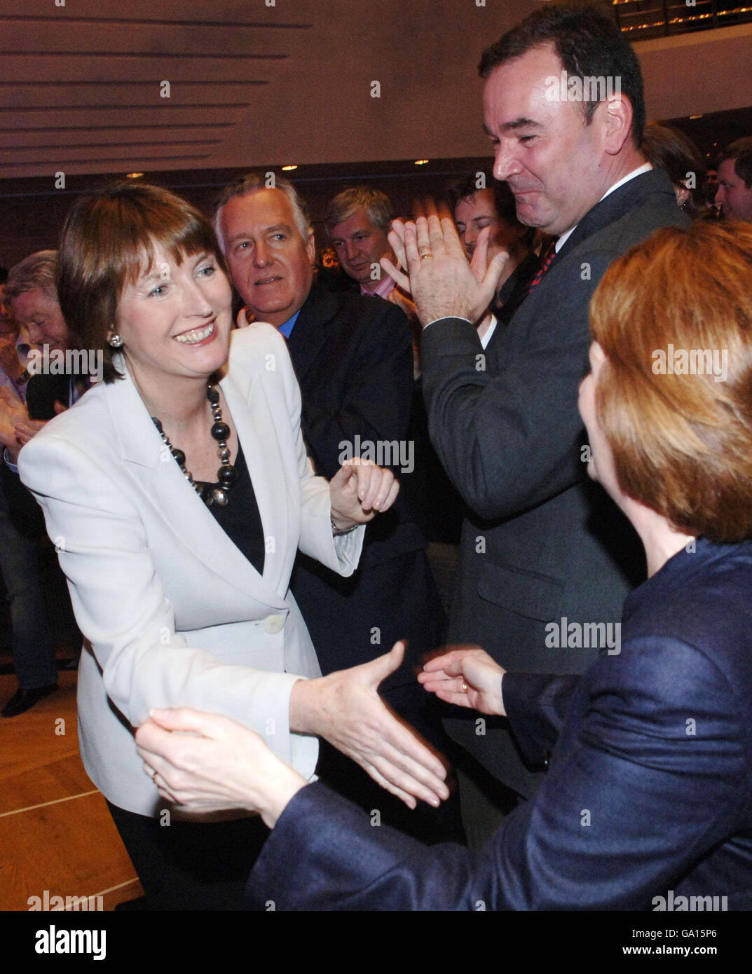 Labour leadership announcements Stock Photo - Alamy