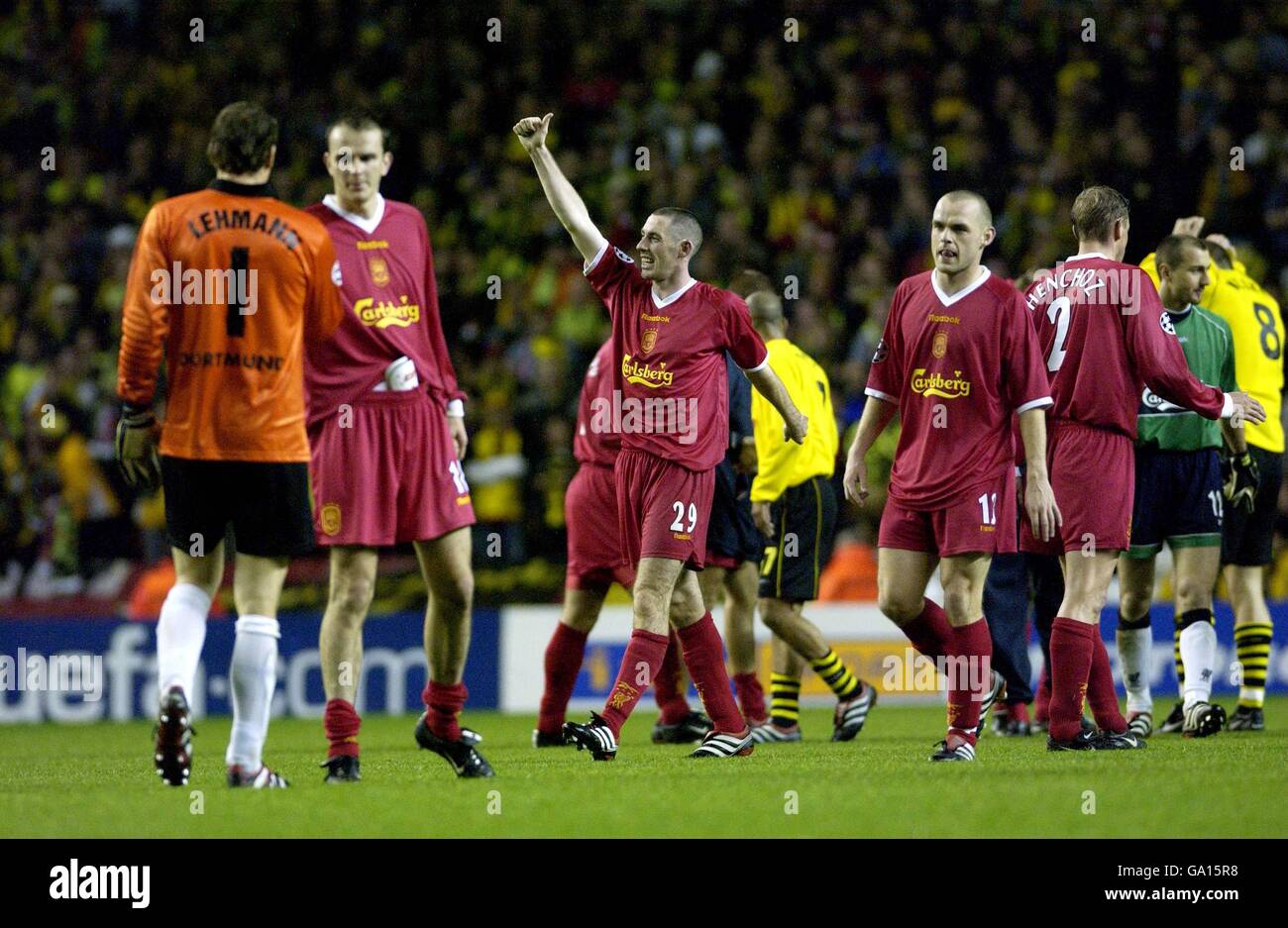 Liverpool stephen wright dortmund hi-res stock photography and images ...