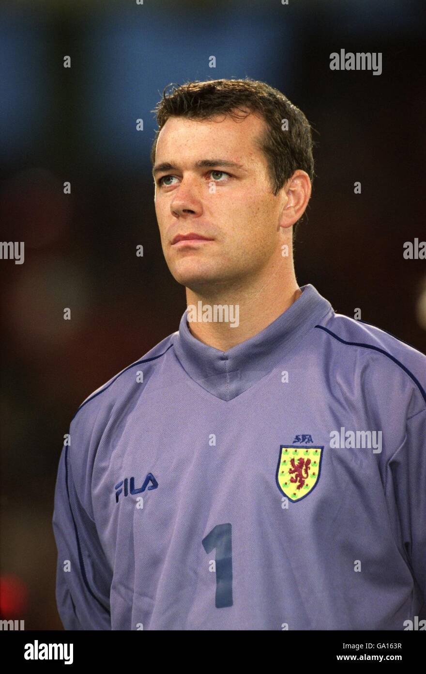 Soccer world cup 2002 qualifier group six belgium v scotland hi-res ...