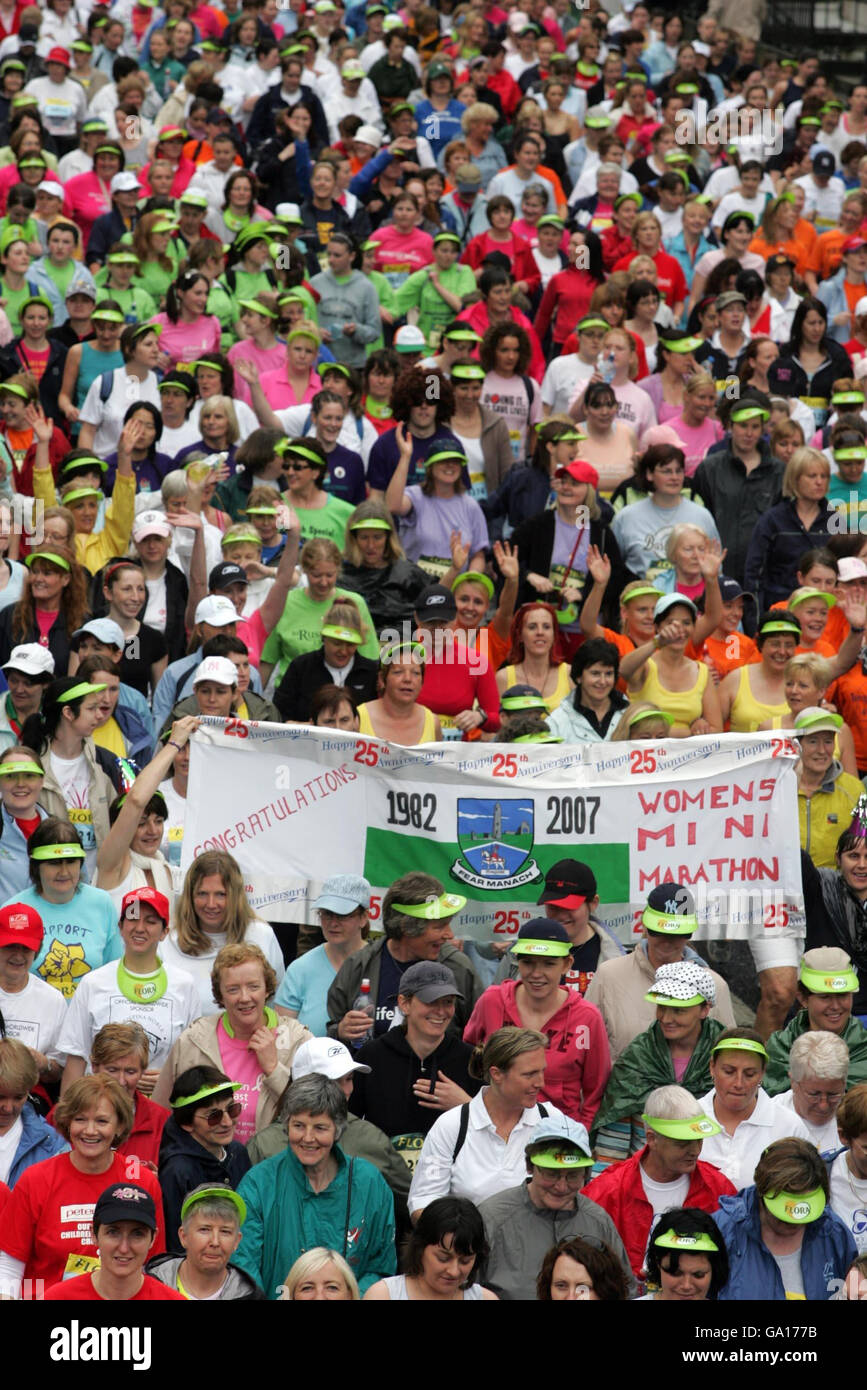 Women's Mini Marathon Stock Photo - Alamy