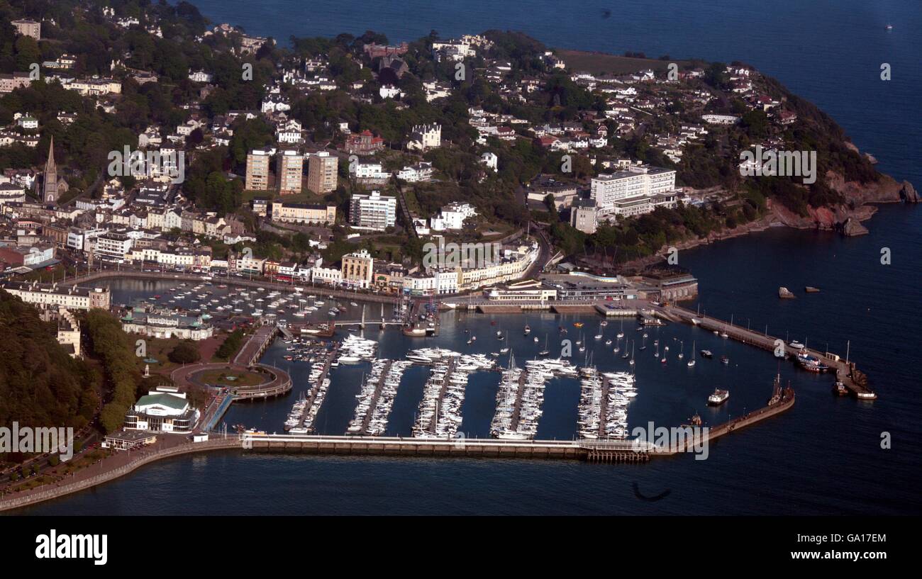 Torbay. Torbay marina Stock Photo - Alamy