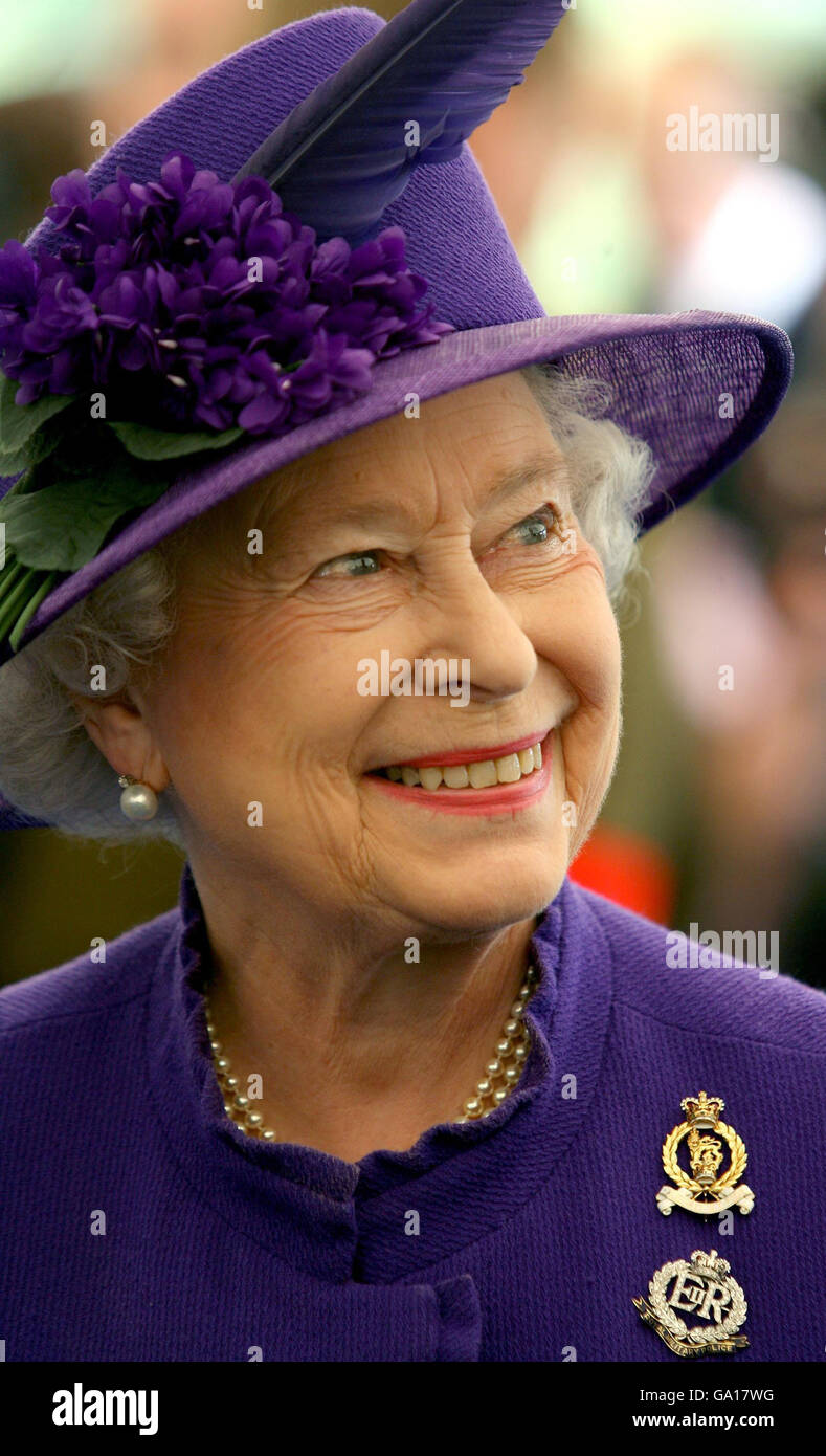 Queen visits new Royal Military Police Museum Stock Photo - Alamy