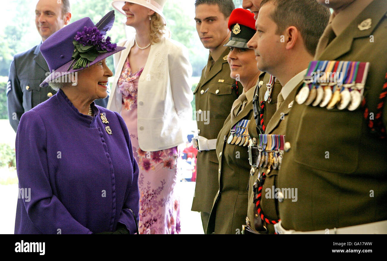 At the defence college of police and guarding hi-res stock photography ...