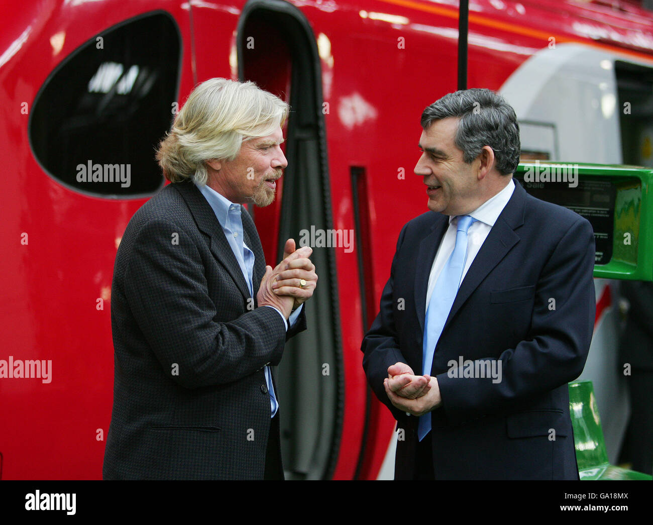 Biodiesel train goes into service Stock Photo - Alamy