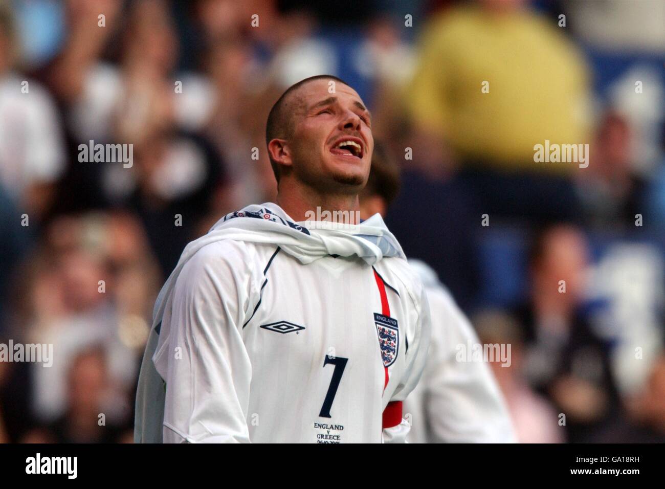 David beckham 2002 greece hi-res stock photography and images - Alamy