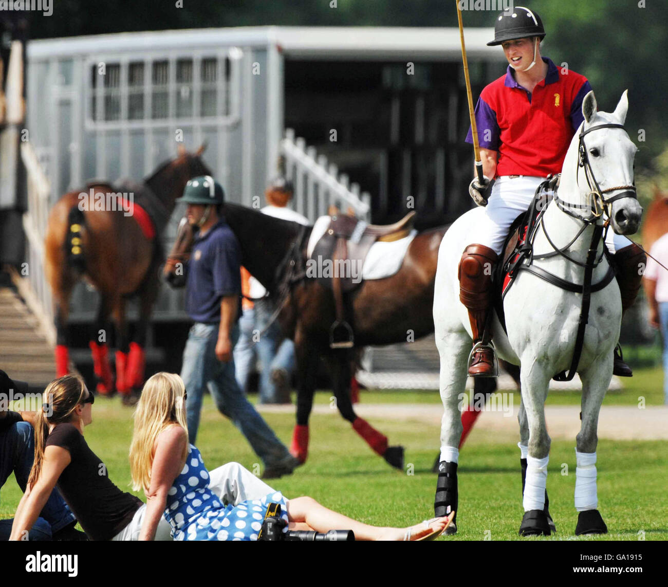 Dorchester Polo Trophy Stock Photo - Alamy