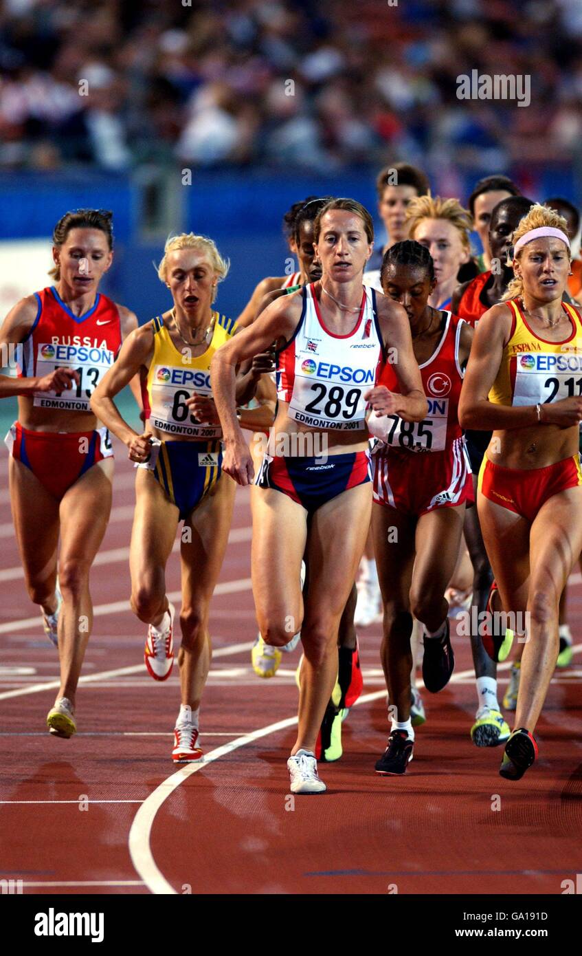 Athletics - IAAF World Championships - Edmonton. Great Britain's Kathy ...