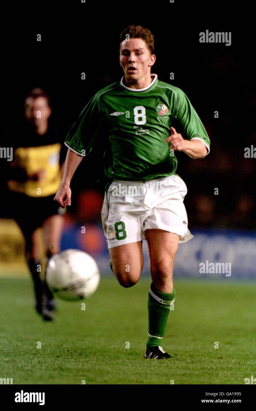 Soccer world cup qualifier group two ireland v holland hi-res stock ...