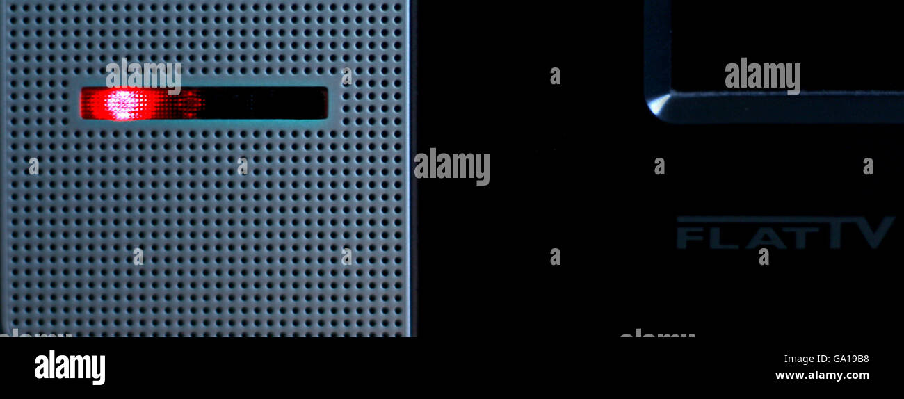 Tv on standby hi-res stock photography and images - Alamy