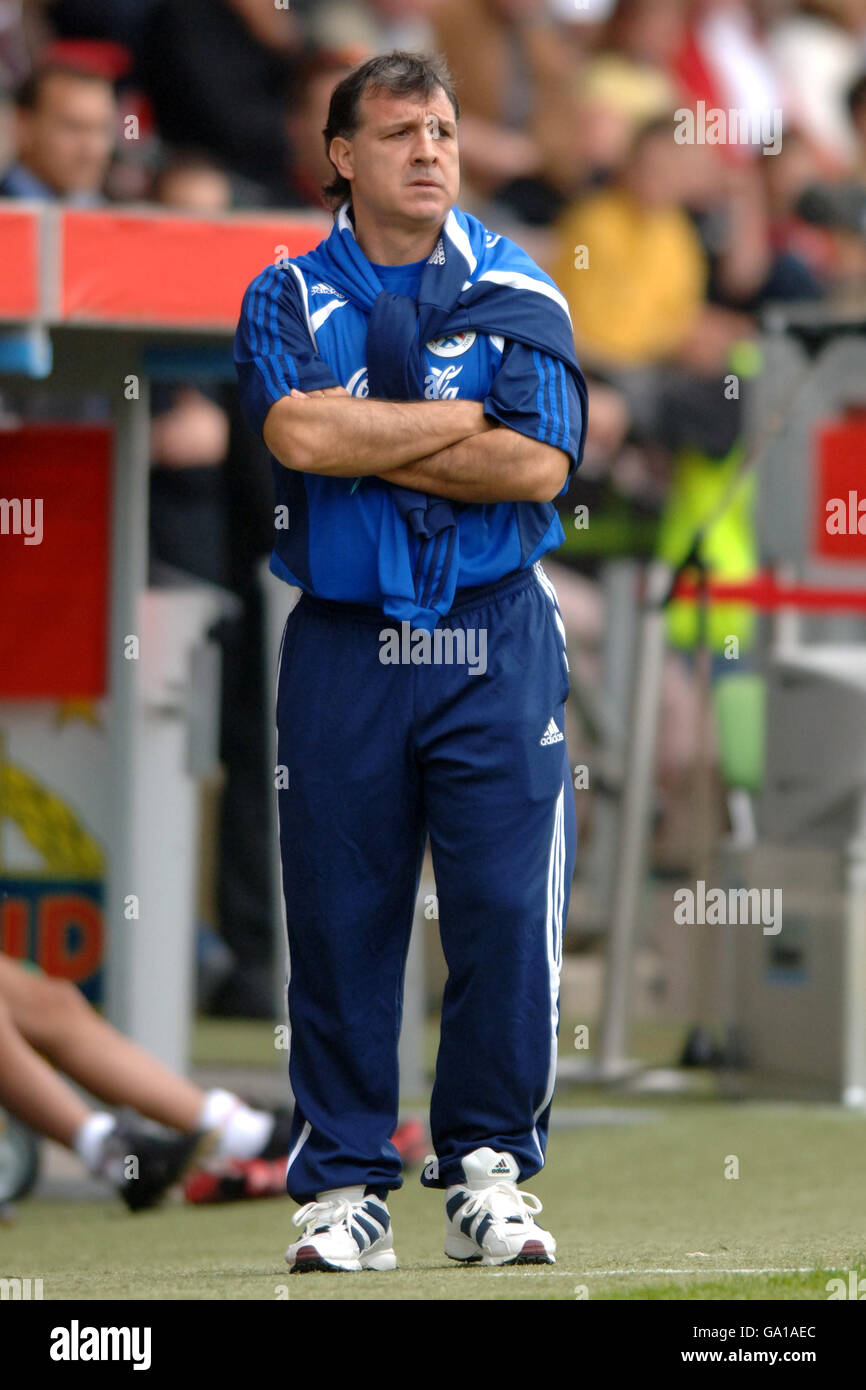 Soccer international friendly austria paraguay hi-res stock photography ...