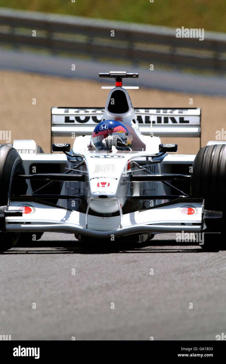 Formula One Motor Racing - French Grand Prix - Practice. Jacques ...