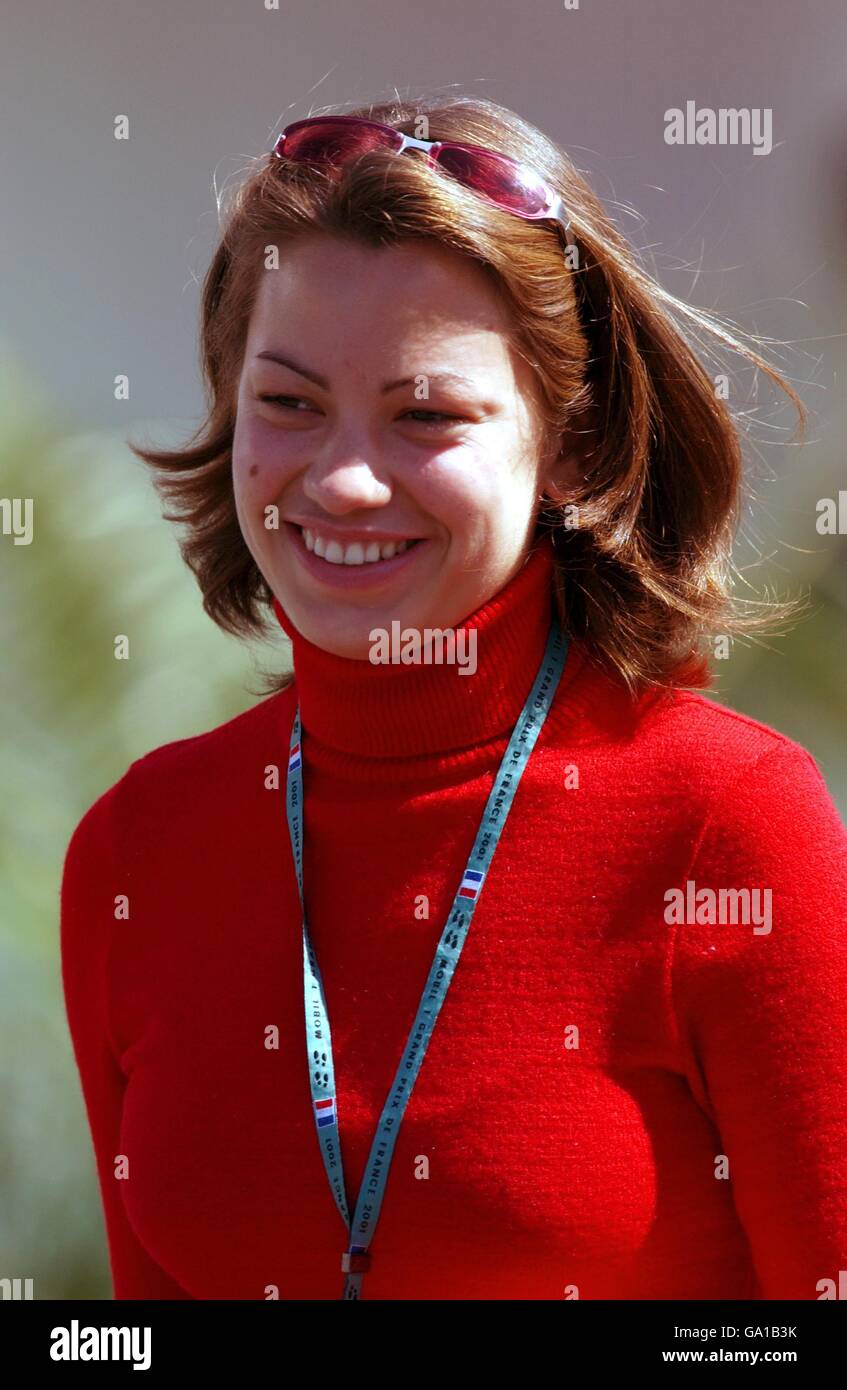 Formula One Motor Racing - French Grand Prix - Practice. A female F1 ...