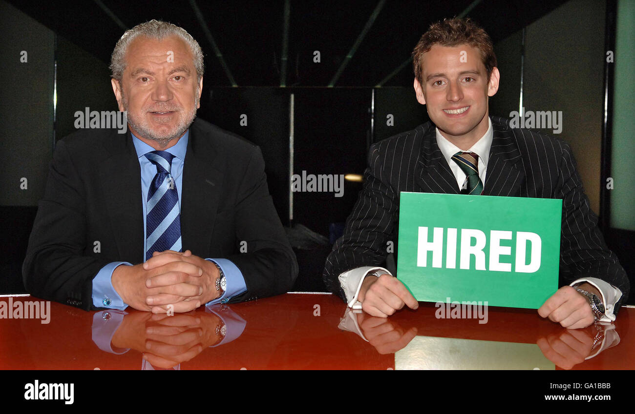 The Apprentice Finalists Stock Photo - Alamy