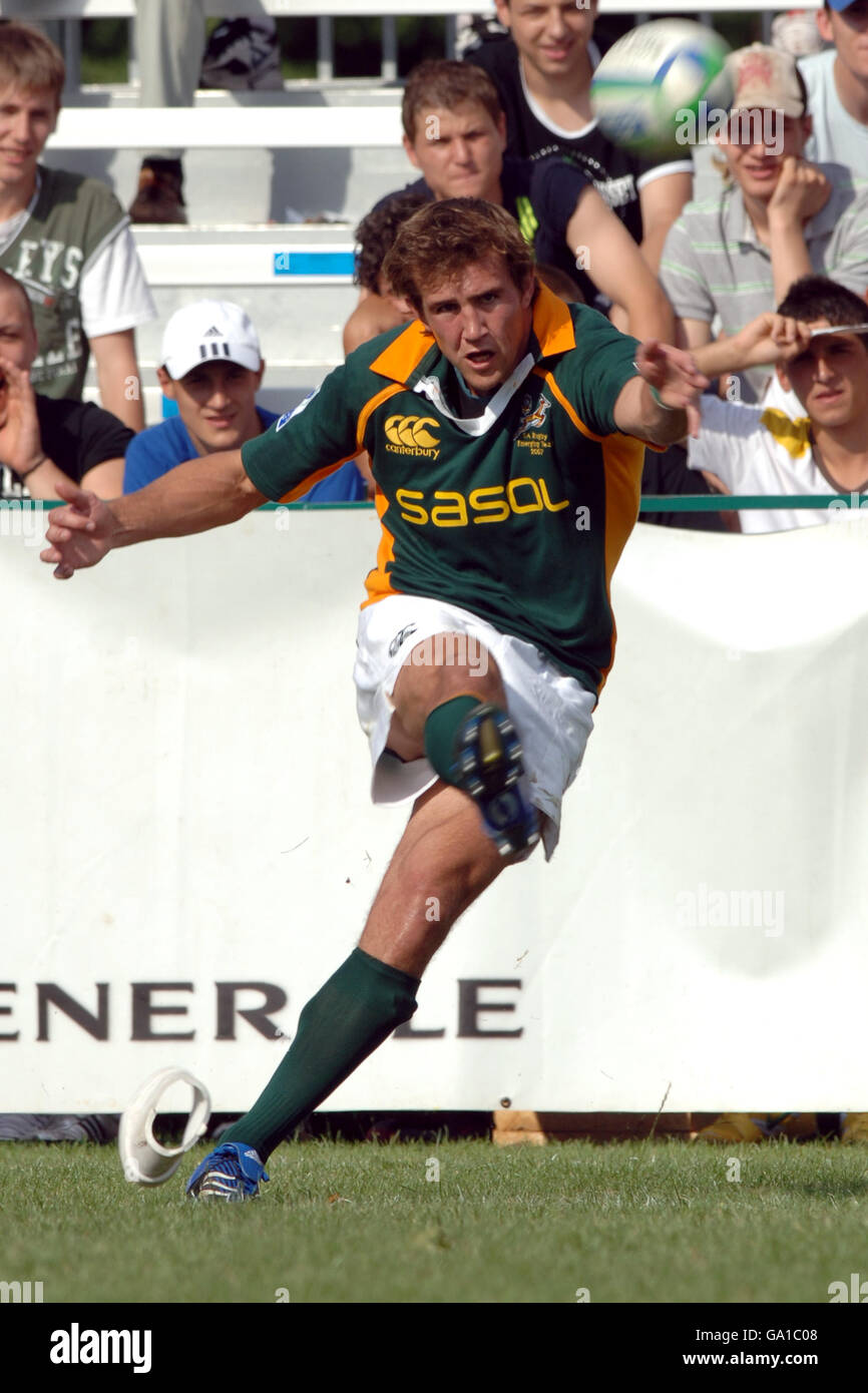 Rugby Union - IRB Nations Cup 2007 - Emerging Springboks v Georgia ...