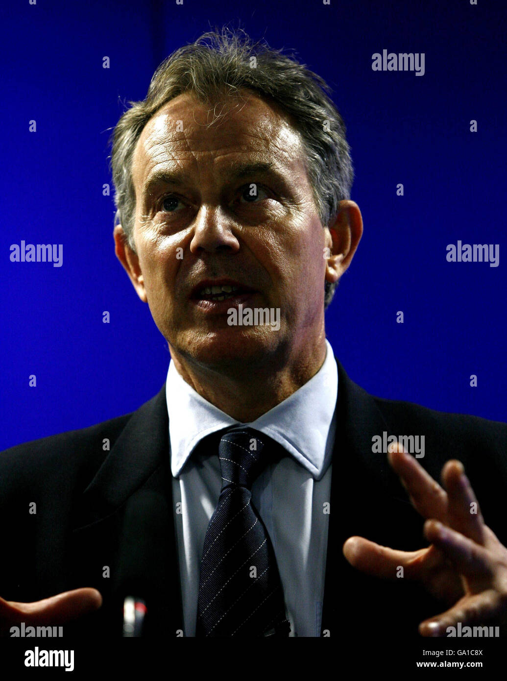 Tony blair visit to liverpool hi-res stock photography and images - Alamy