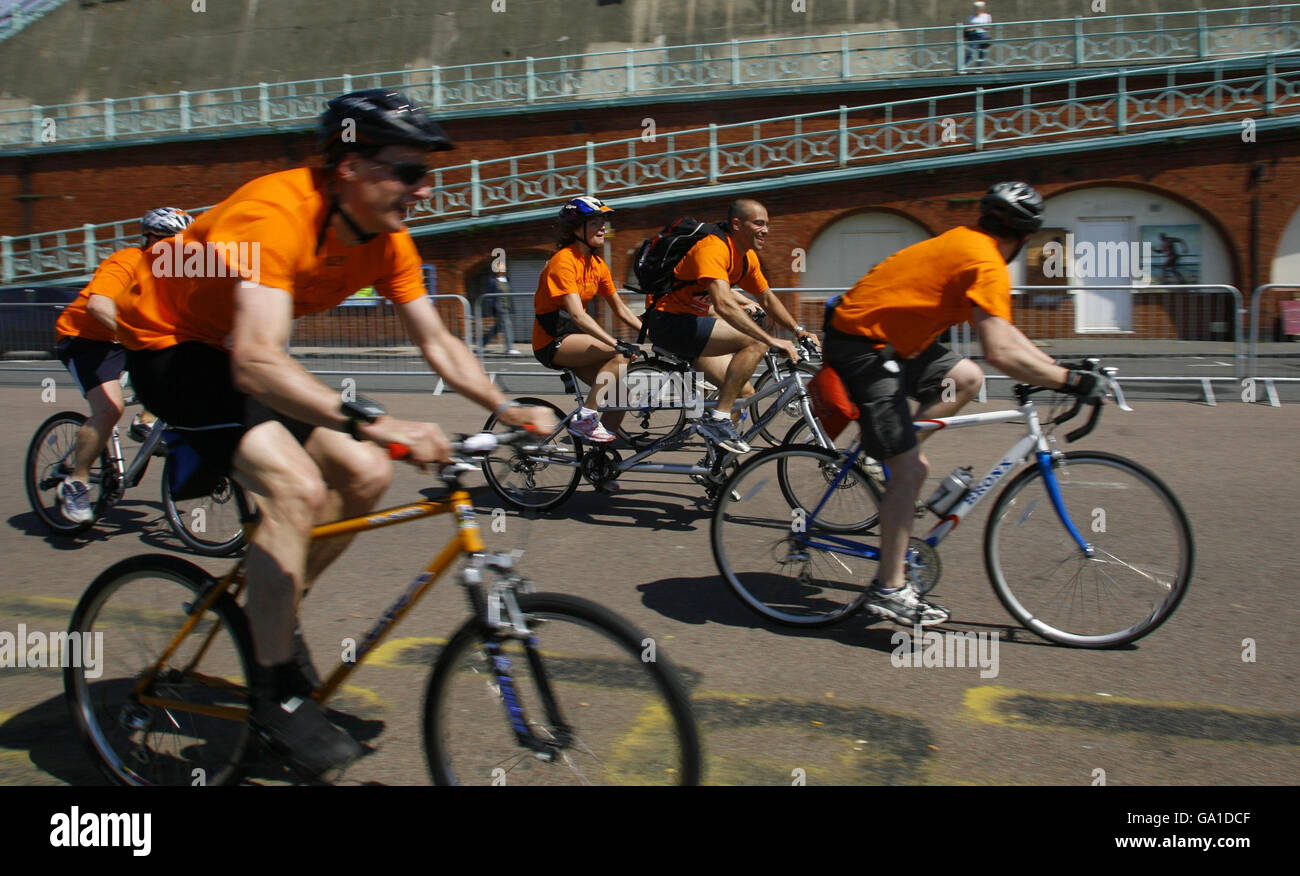 British Heart Foundation London to Brighton Bike Ride Stock Photo - Alamy