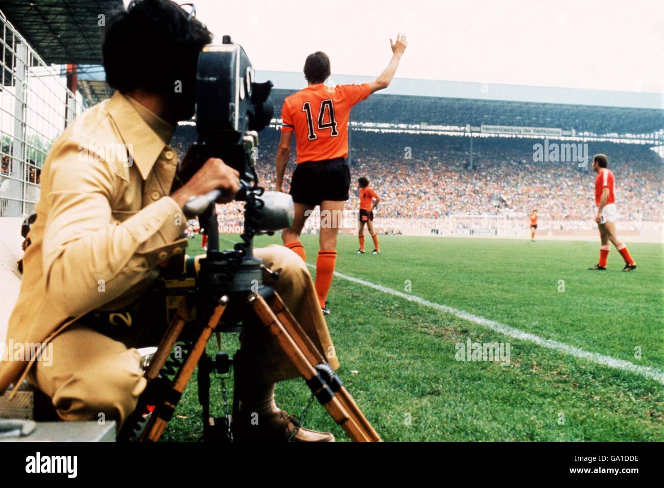 Soccer world cup west germany 74 group three holland bulgaria hi-res ...