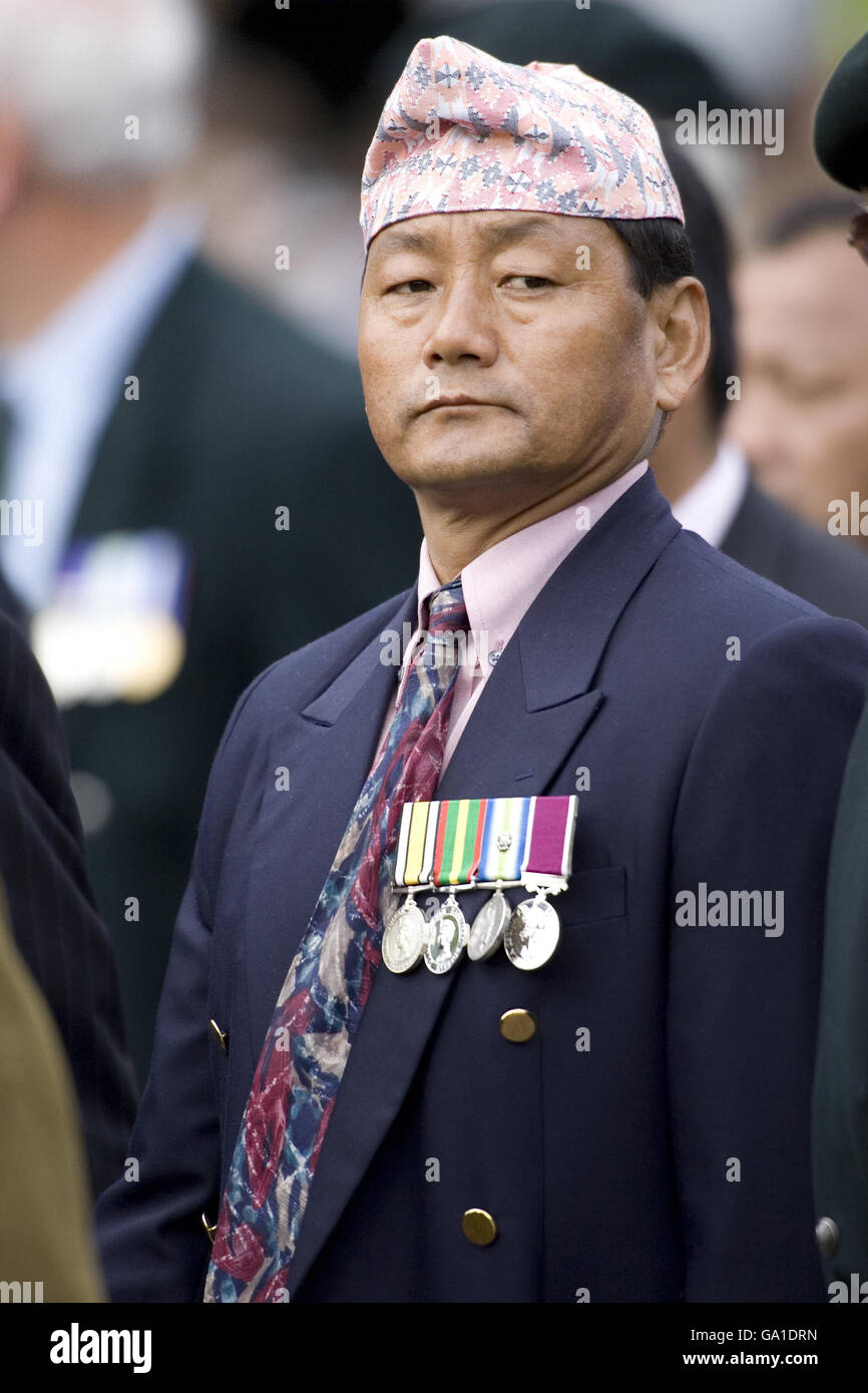 Gurkha falklands hi-res stock photography and images - Alamy