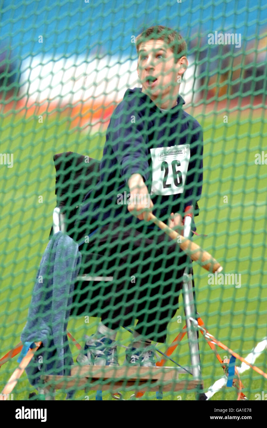 Britain's Thomas Green in action in the club throw class 31,32,51,52 ...