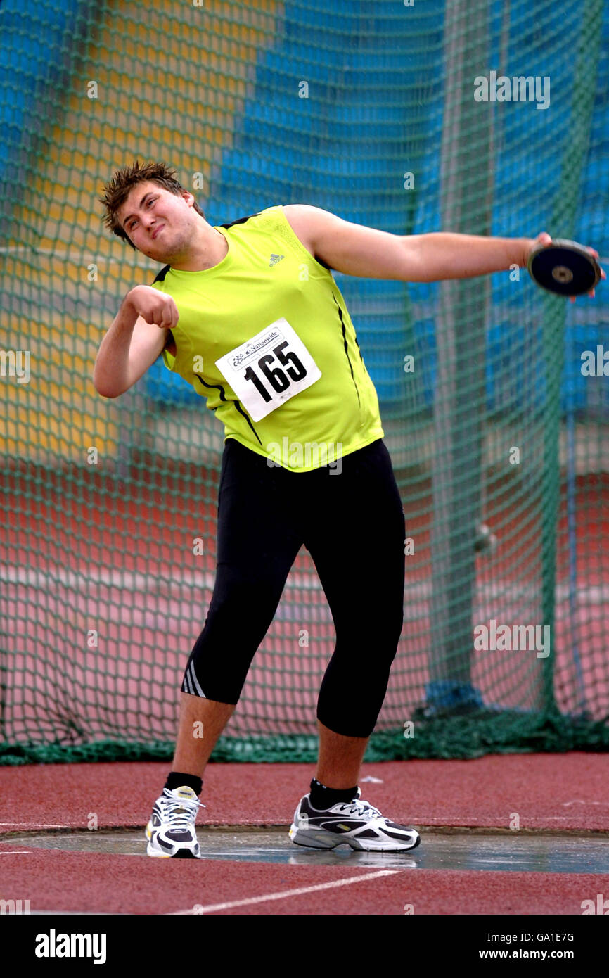Britains luke brook in mens discus class 20 hi-res stock photography ...