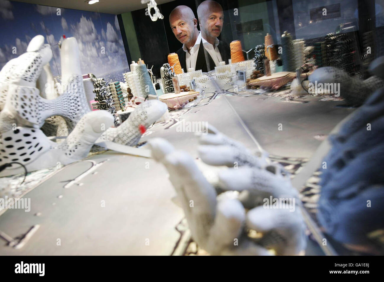 Nigel Coates with his installation Mixtacity an alternative vision for ...