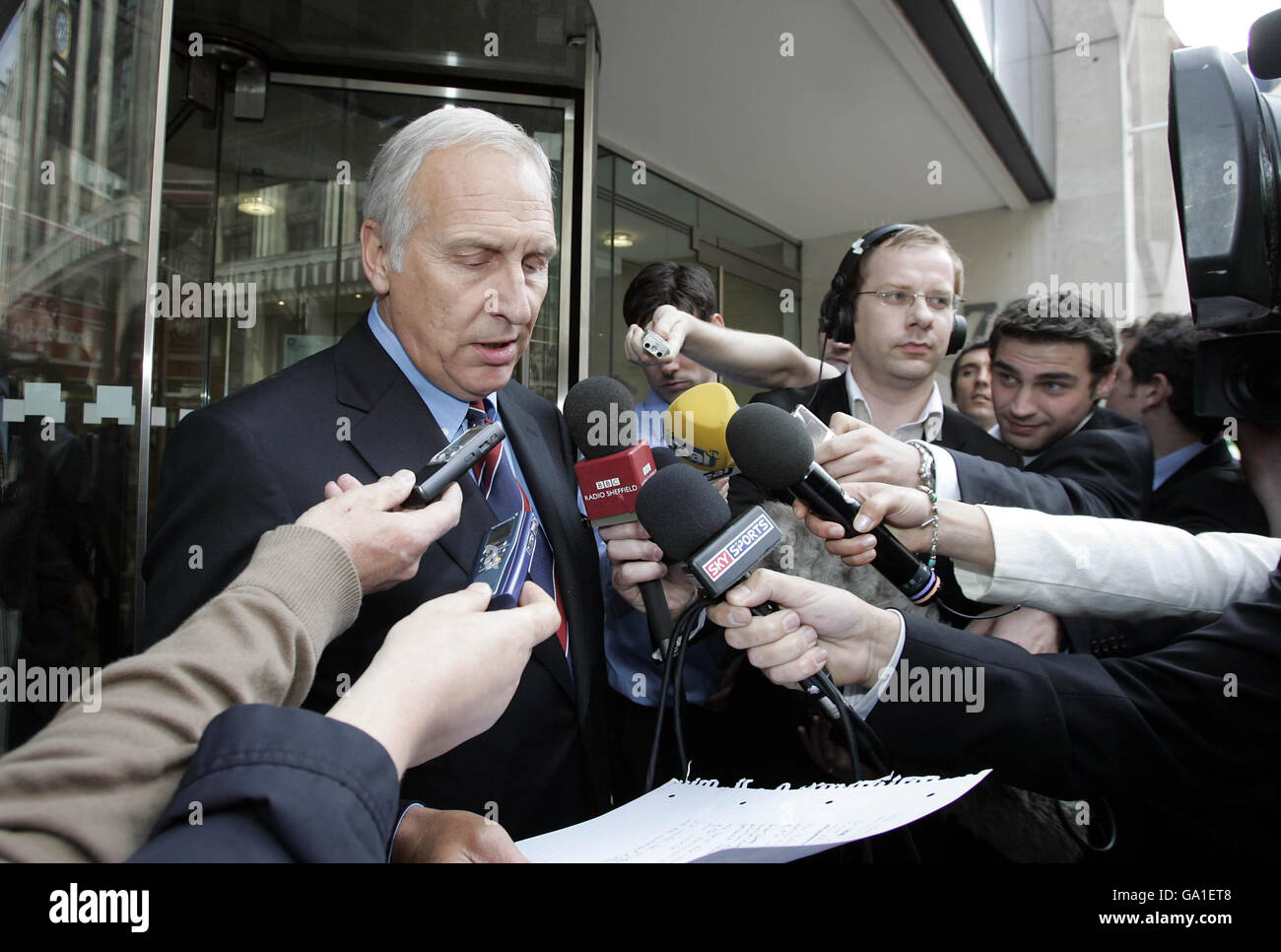 Soccer sheffield united arbitration hearing london hi-res stock ...