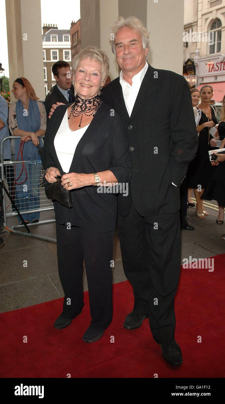 Dame Judi Dench and Richard Eyre arrive for the opening night of the ...