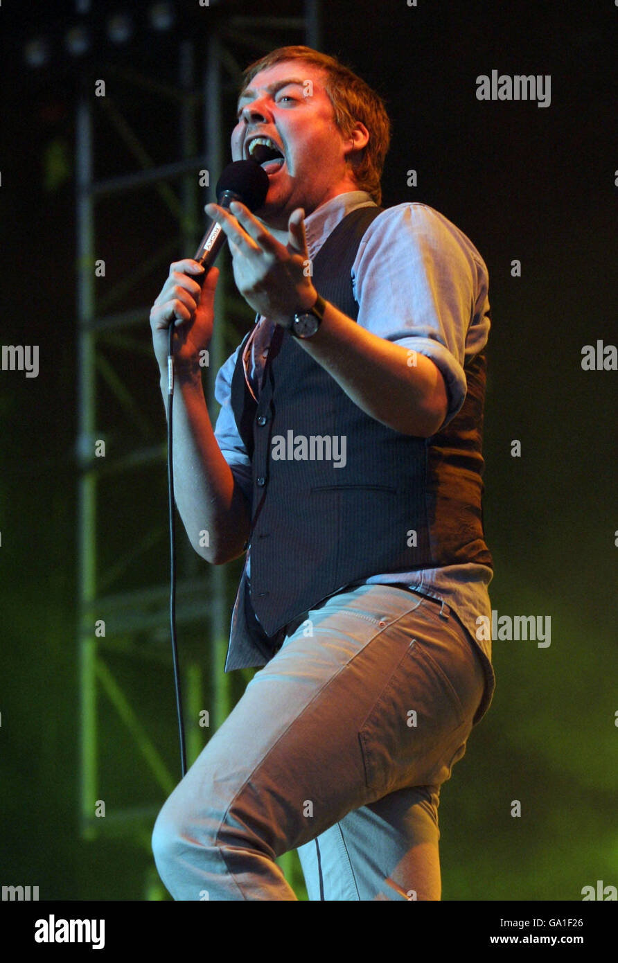 O2 Wireless Festival 2007 - London Stock Photo - Alamy