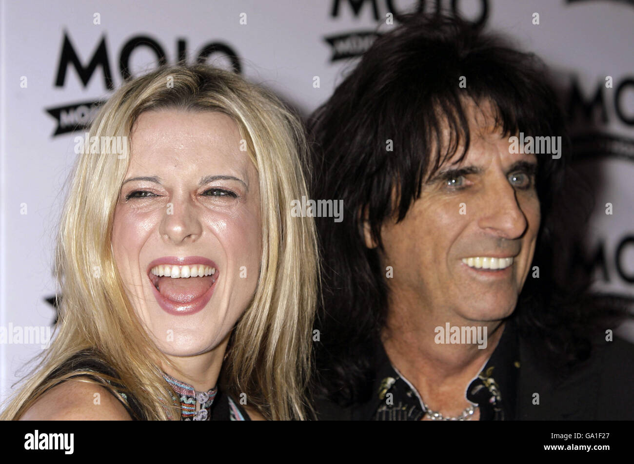 Alice Cooper and his daughter Calico arrive for the Mojo Honours List ...