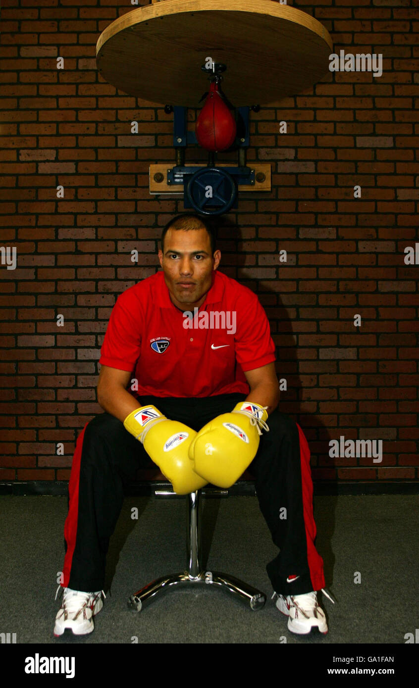 Mexican boxer Jose Luis Castillo during press conference at the Top ...
