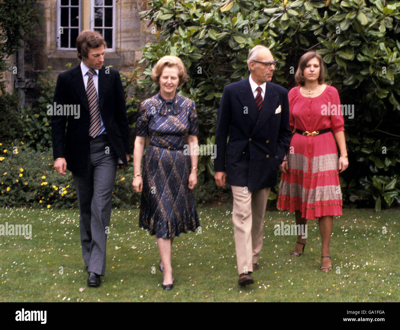 Mark thatcher family hi-res stock photography and images - Alamy