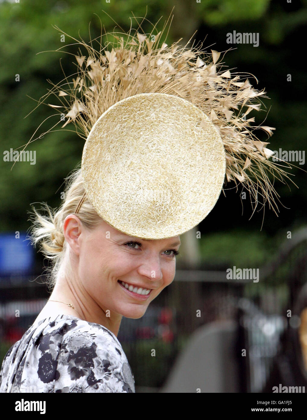 Royal Ascot. Model and socialite Jodie Kidd at Royal Ascot on the third ...