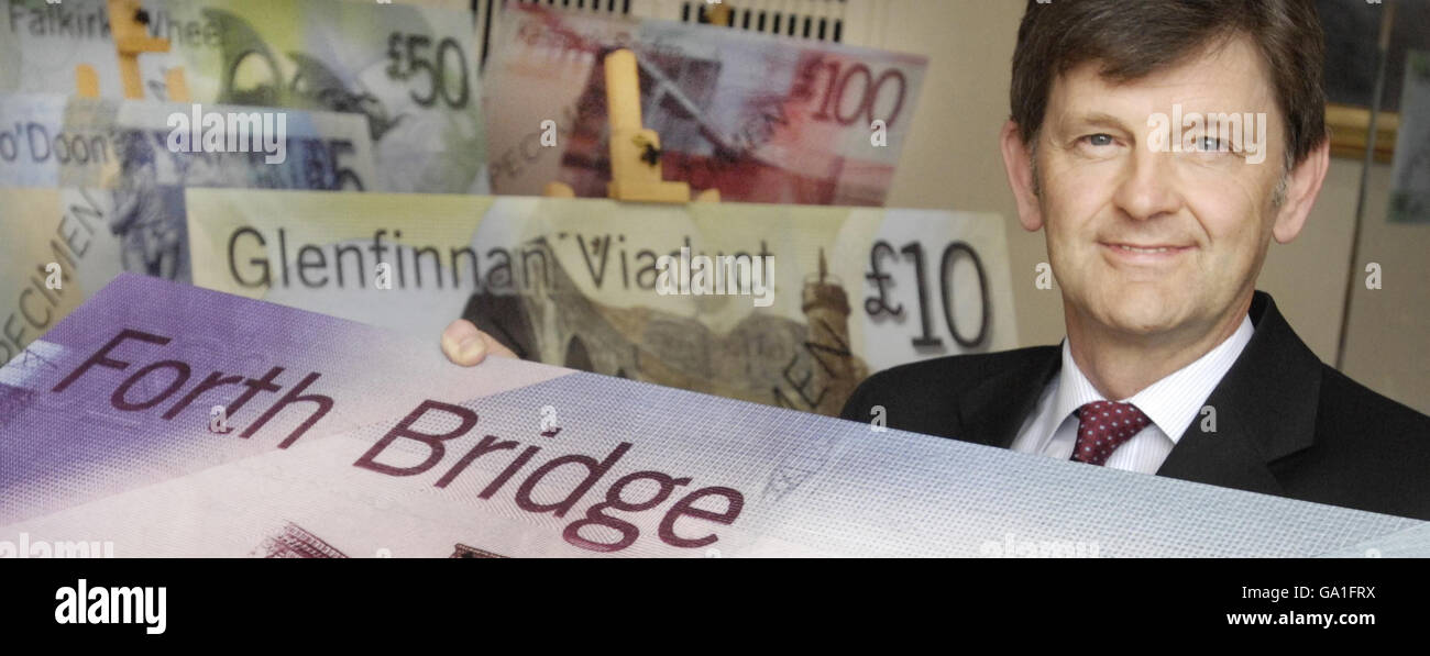 Colin Matthew, Treasurer Bank of Scotland, poses for a photograph ...
