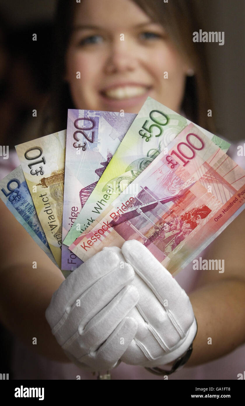New scottish bank note hi-res stock photography and images - Alamy