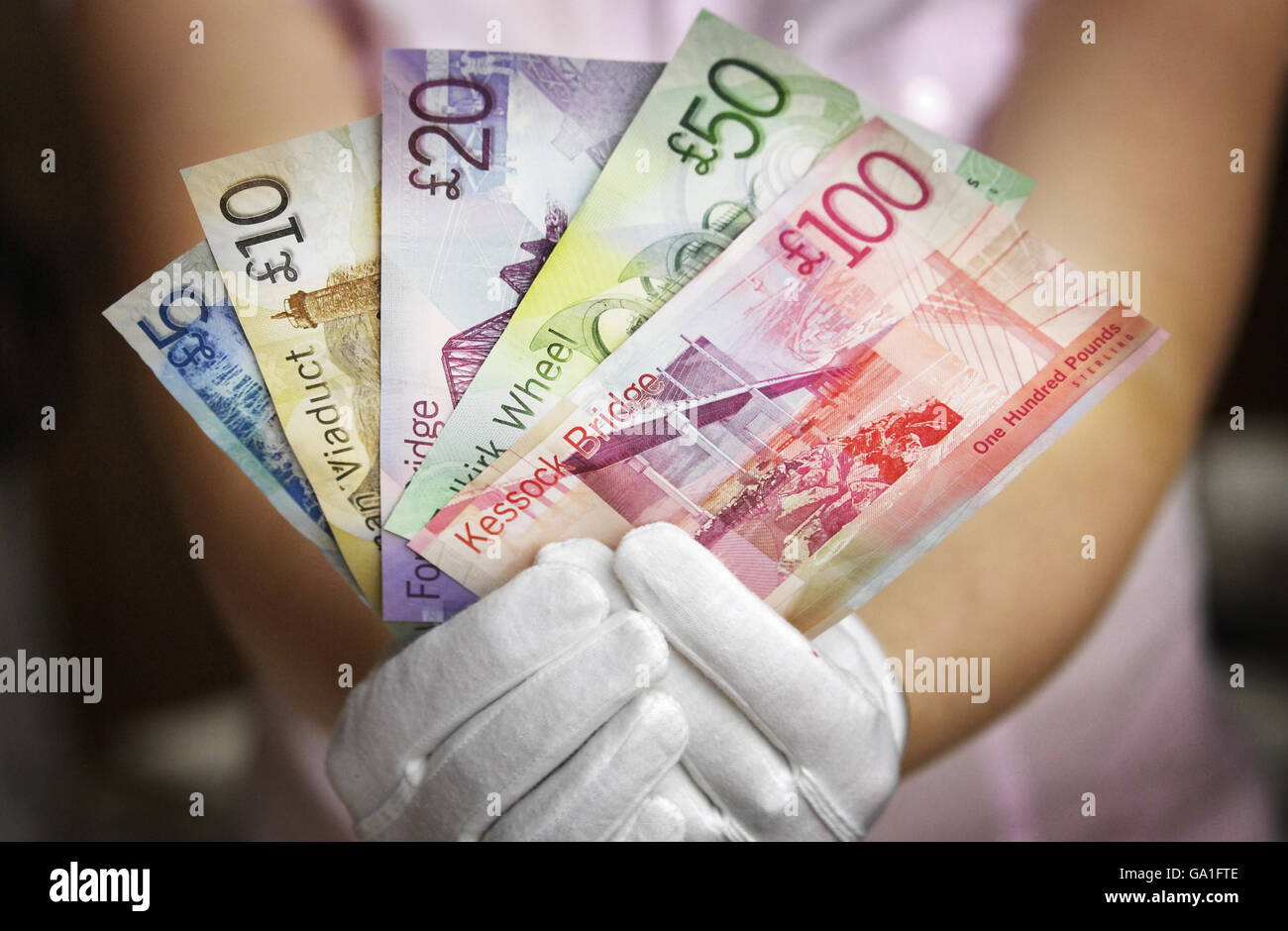 New scottish bank note hi-res stock photography and images - Alamy