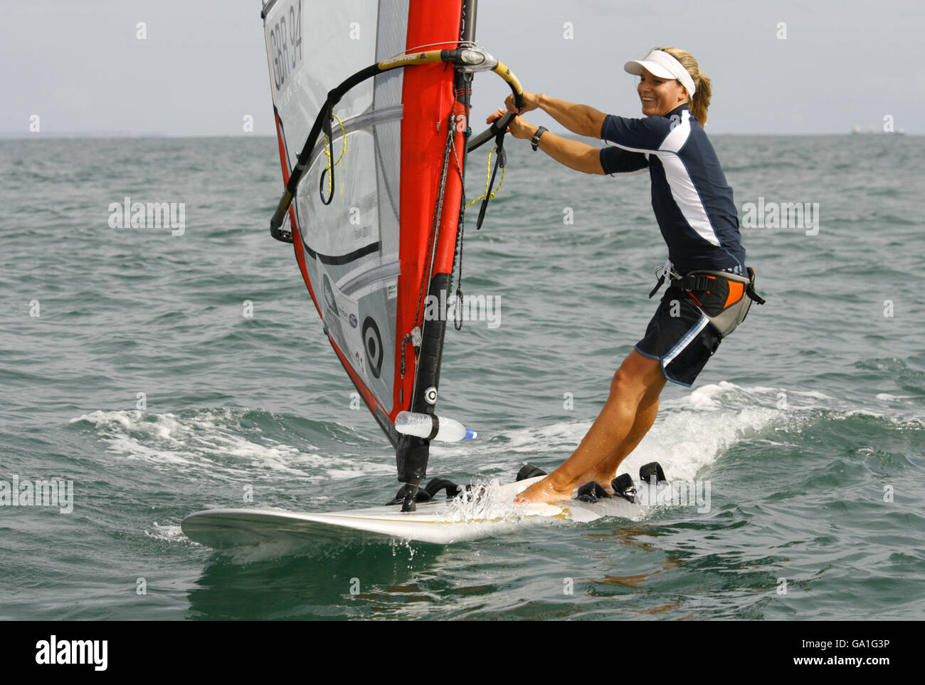 Preparation ISAF World Sailing Championships - Portugal Stock Photo - Alamy