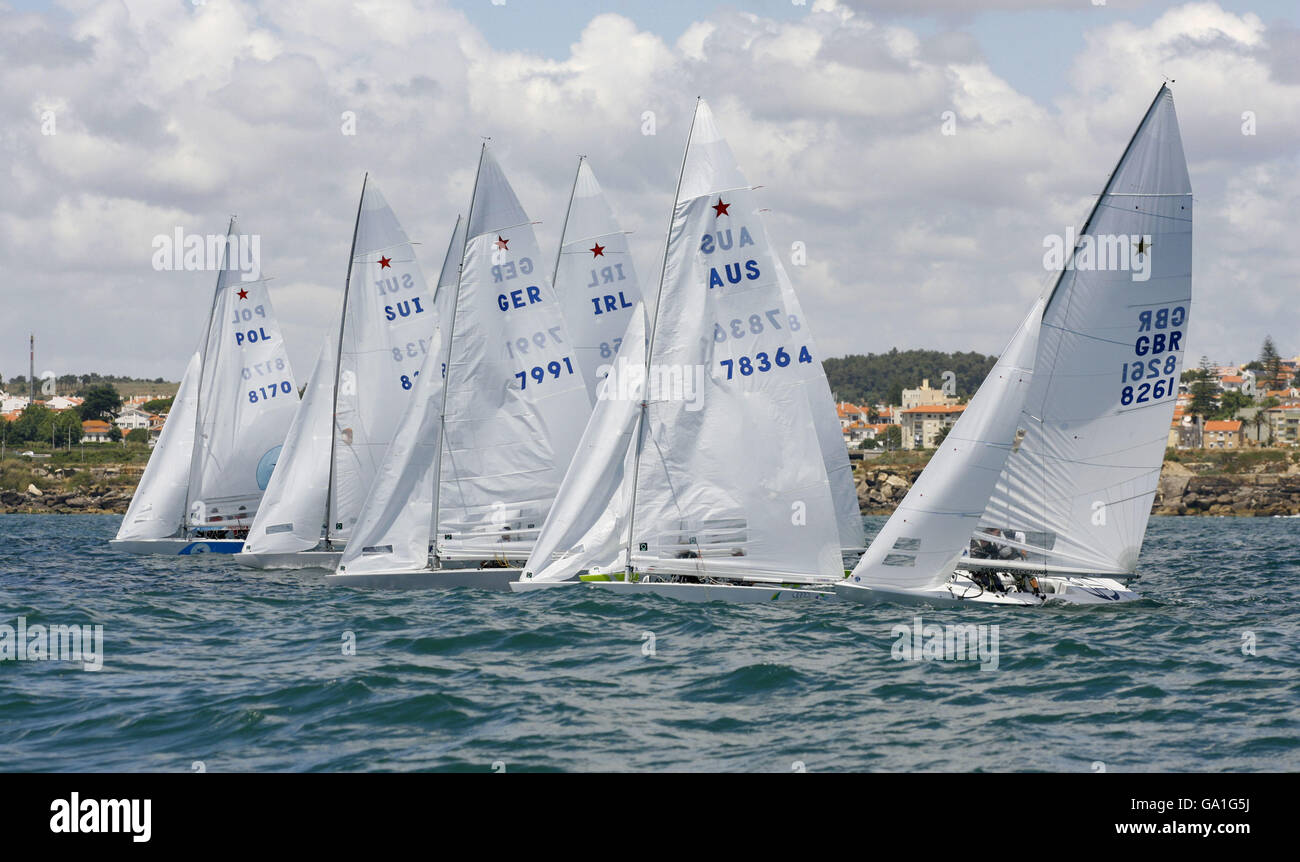 British Olympic Sailing Team hopefuls in the Star class Iain Percy and ...